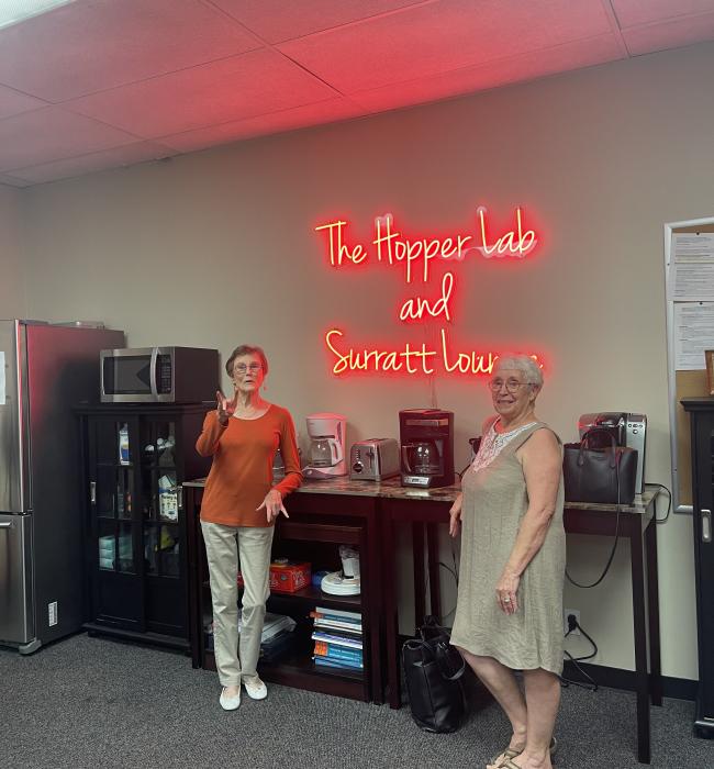 Hopper Lab Rededication | Department of Communication Studies